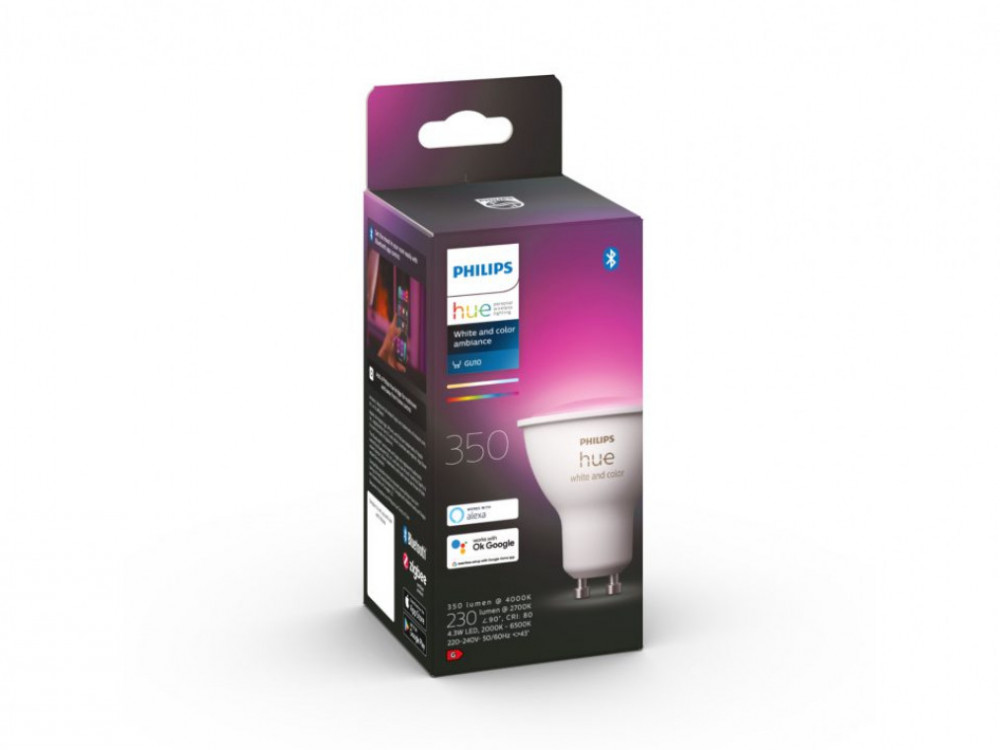 Köp Philips Hue White and Colour Ambience GU10 1-pack - Hages.se